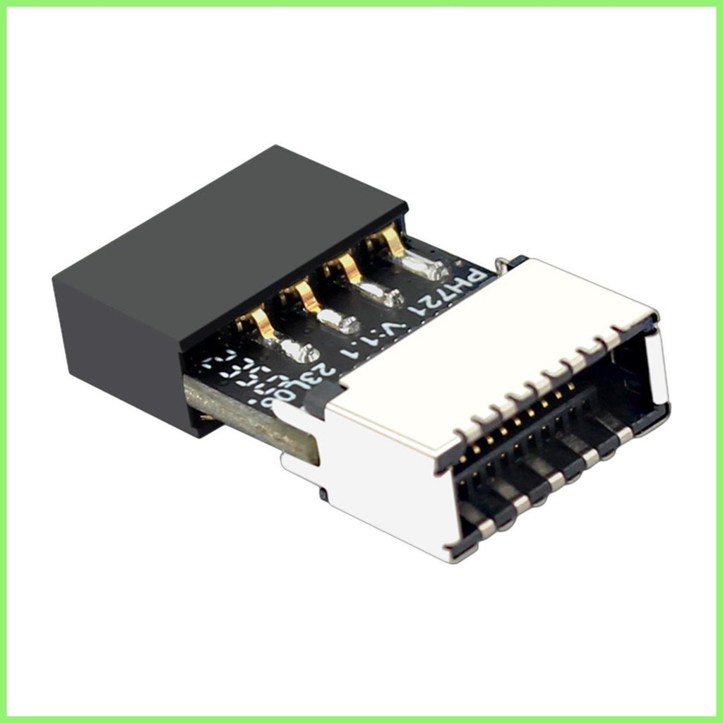 Motherboard Header to Type-E 9 Pin Connector USB 2.0 Chassis ...