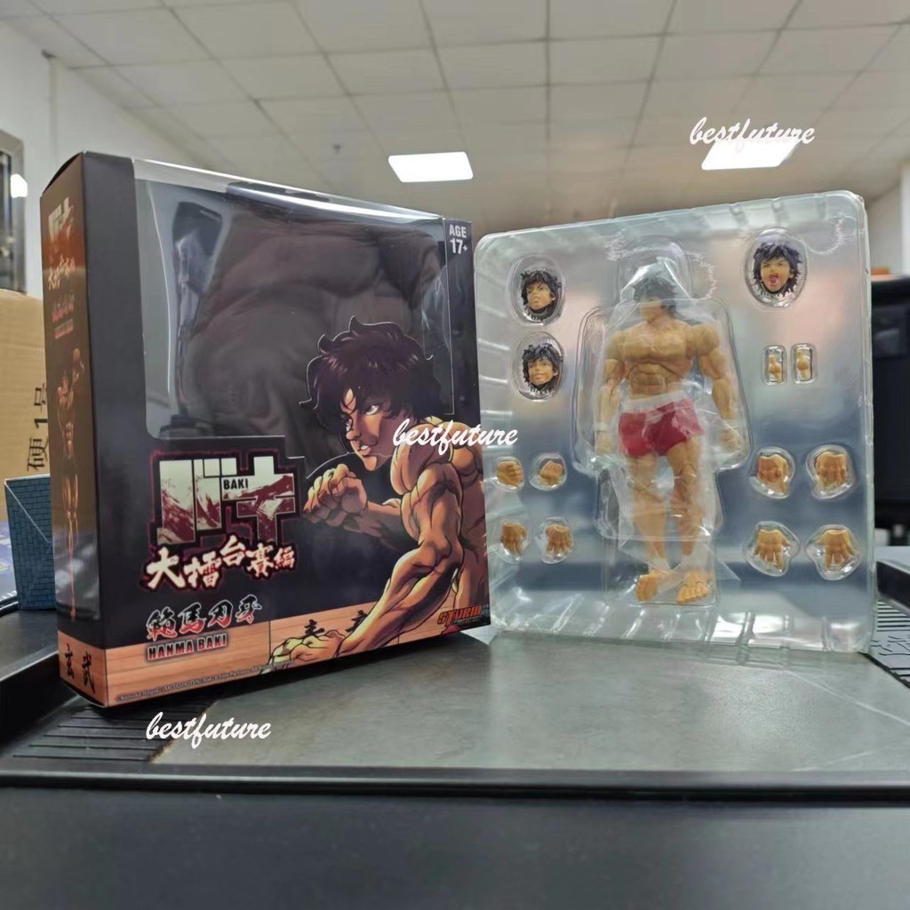 Ko St Storm Toys Baki Hanma Action Figure Baki 1/12 Figures Collection ...