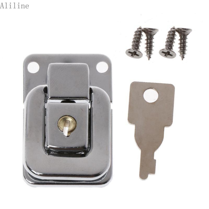 Alilin Zinc Alloy Hasp Lock Clasp Jewelry Box for Latch with for Key ...