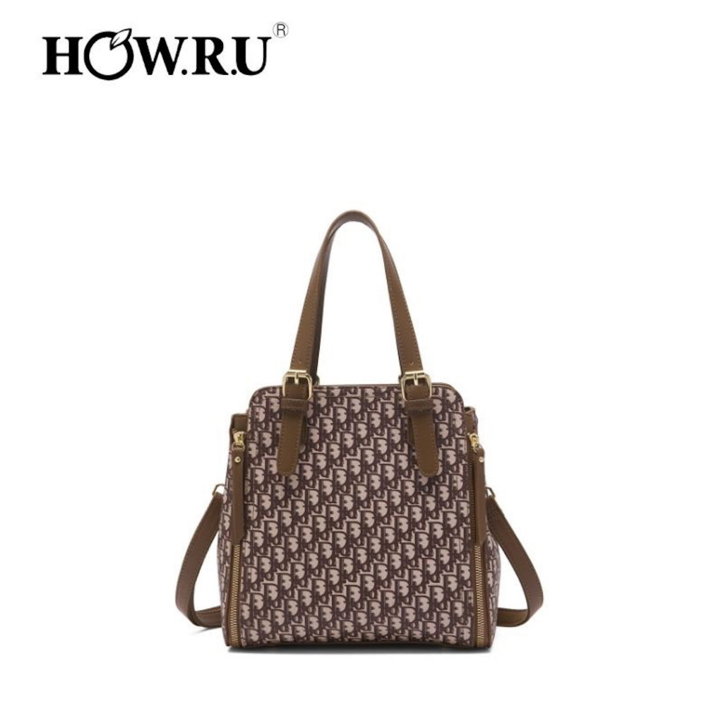 ORIGINAL HOWRU LEATHER 2WAY BAG W/ COMPARTMENT | Shopee Philippines