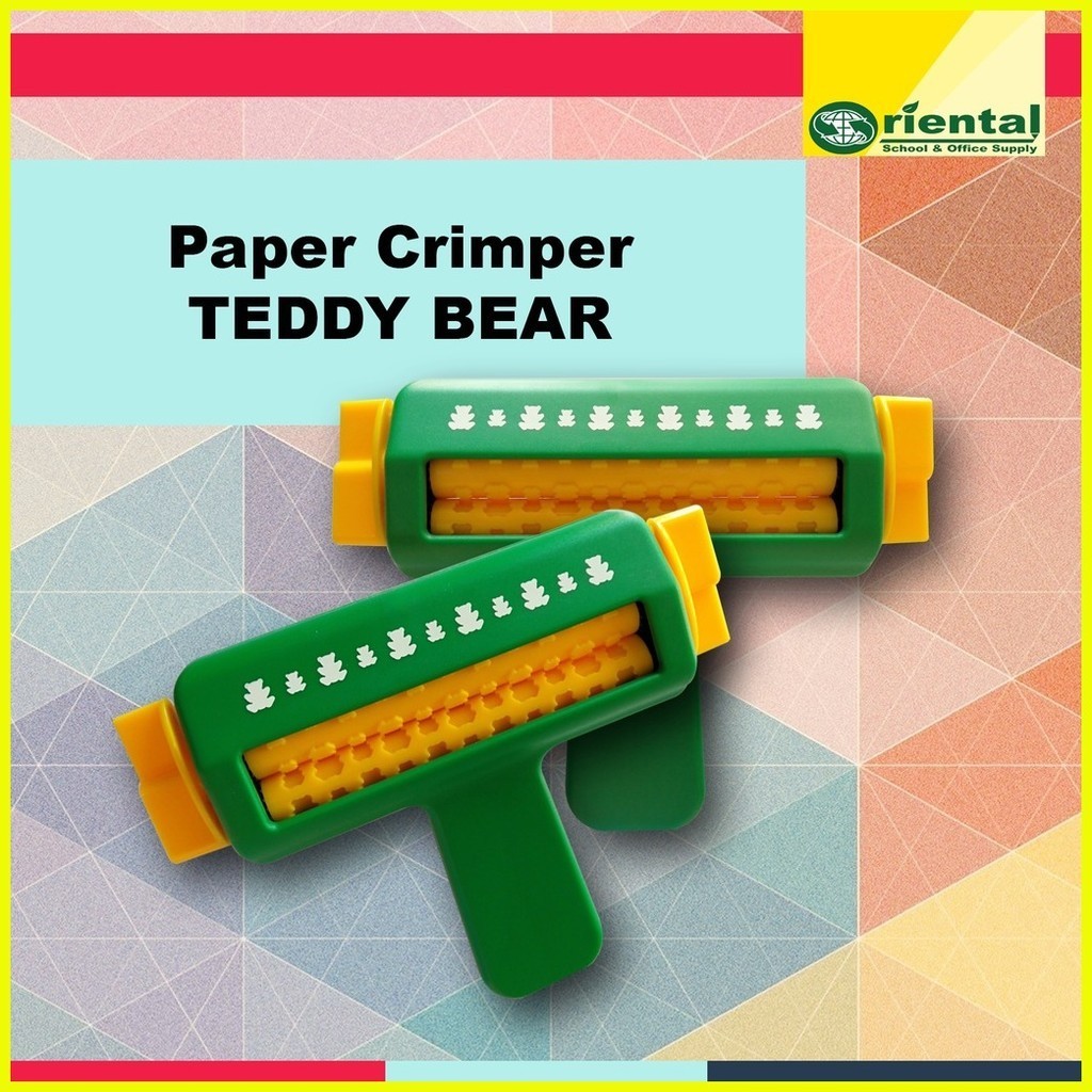 ♞BEAR KM-801 Kamei Paper Crimper 4" - Arts and Crafts Paper Crimper ...