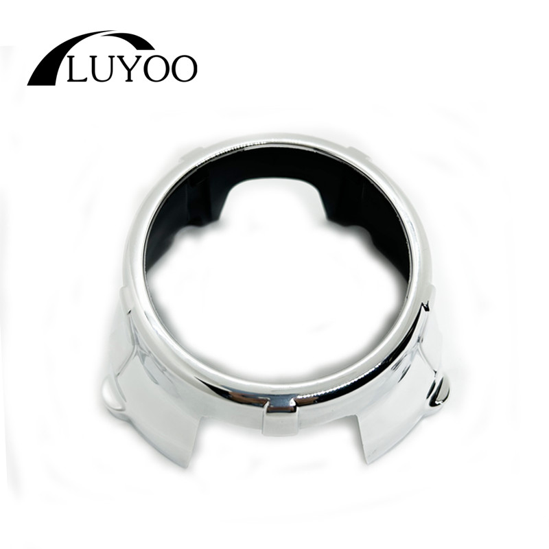 2pcs 3.0 inch Projector Shrouds For Hella Lens Bi-xenon Headlight Bezel ...