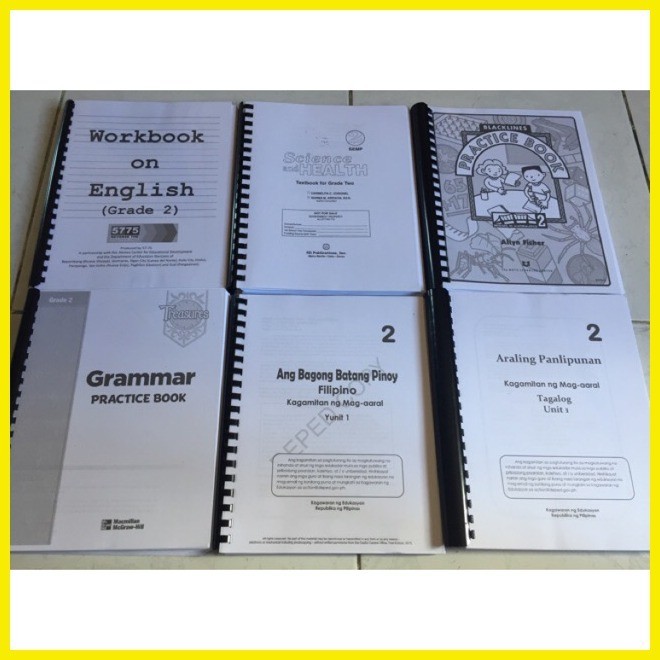 【hot sale】 Workbook for grade 2 Educational with ring bind and PVC ...