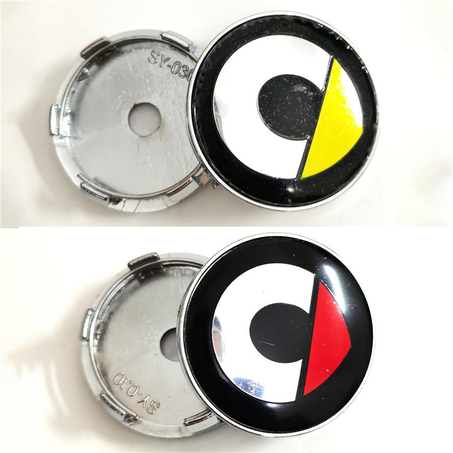 4 Pieces SMART Elf 60mm Hub Center Cover Modified SMART Hub Center ...