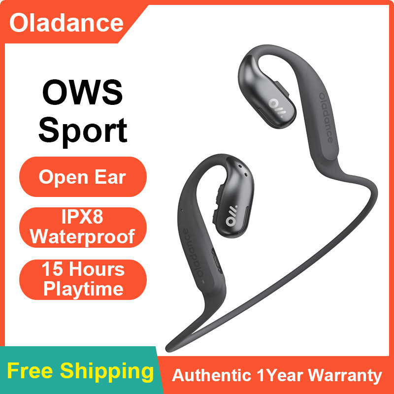 Oladance OWS Sports Open-Ear Headphone Bluetooth 5.1 15 Hours Open ...
