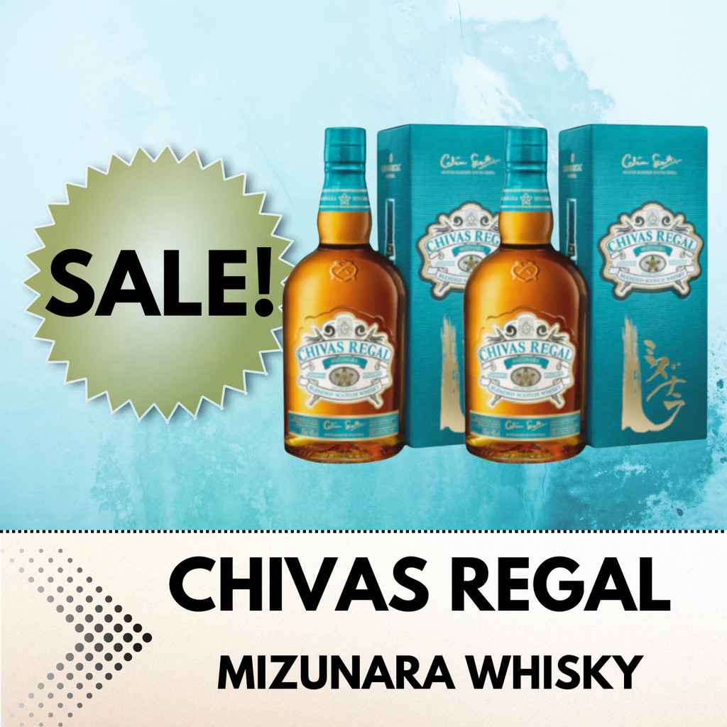 Chivas Regal Mizunara Blended Scotch Whisky 700 mL ( 2 BOTTLES ) | Shopee Philippines