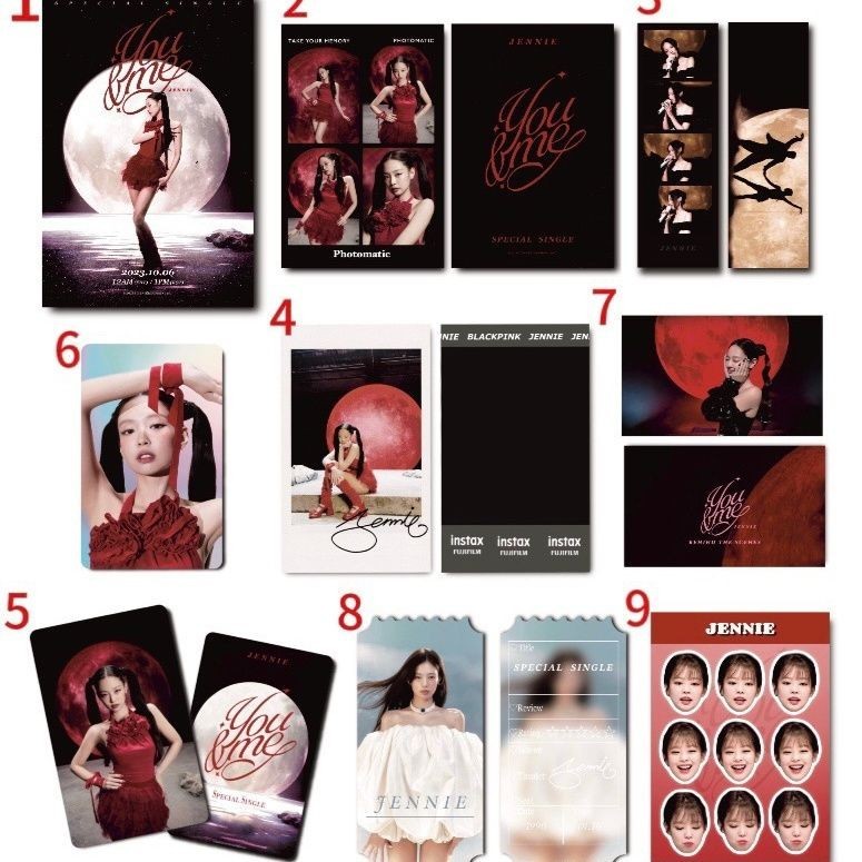 Self-controlblackpink Kim Jenny Jennie Fan Album you & me self-Printing ...