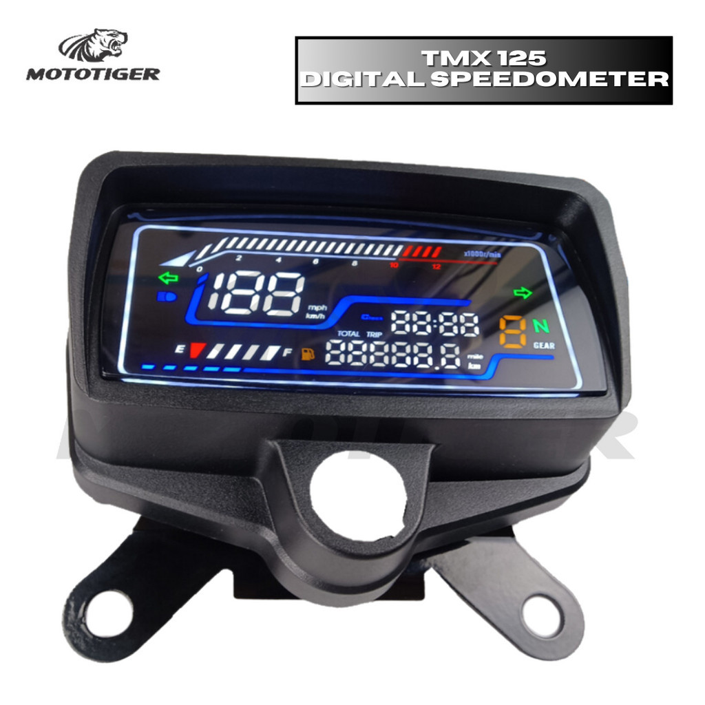 HONDA TMX 125 LED DIGITAL SPEEDOMETER MOTORCYCLE PARTS [MOTOTIGER ...
