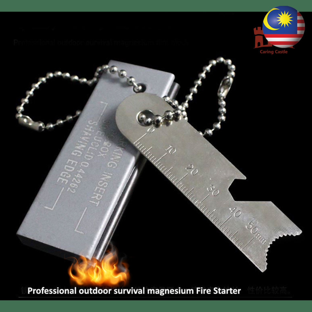 CC HIgh quality Fire Starter Magnesium Flint Waterproof Emergency ...