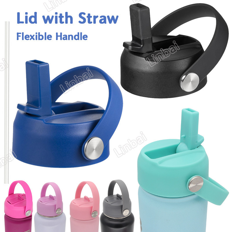 Flask Cap Replacement Lid with Straw and Handle Takip Ng Flask Tumbler ...