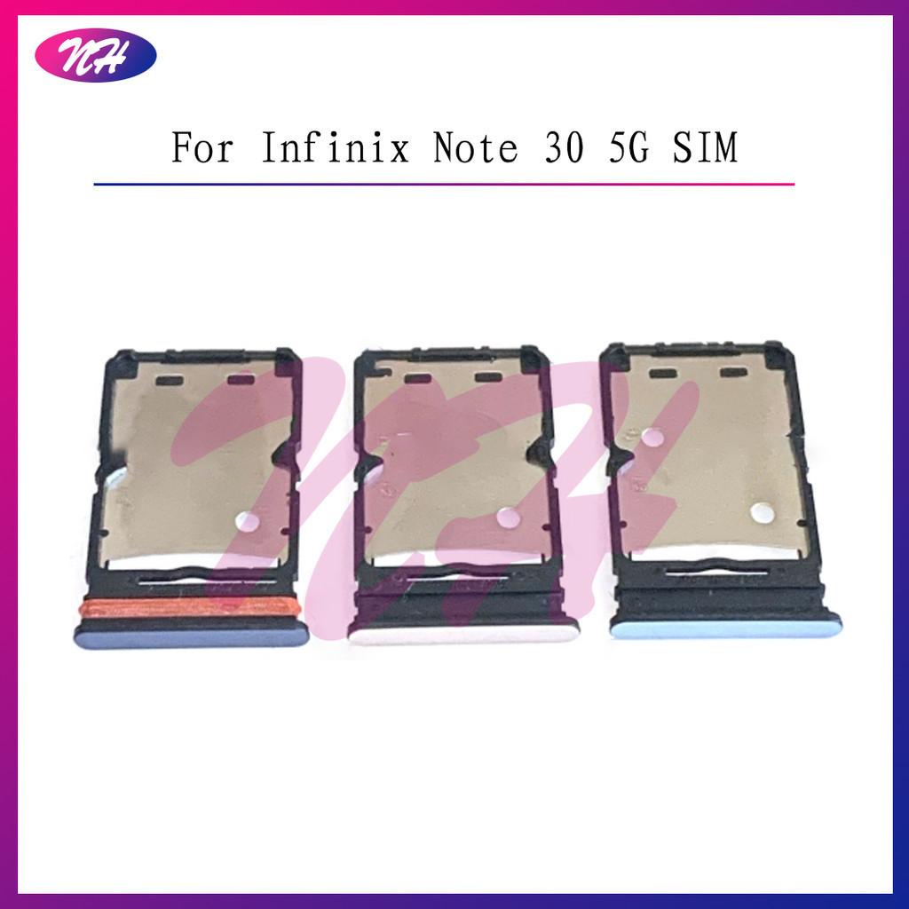 For Infinix Note 30 5G X6711 SIM Card Tray Sim Card Holder Slot adapter ...