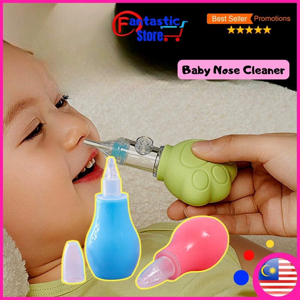 Manual Silicone Nasal Aspirator Infant Nasal Suction Device Nose ...