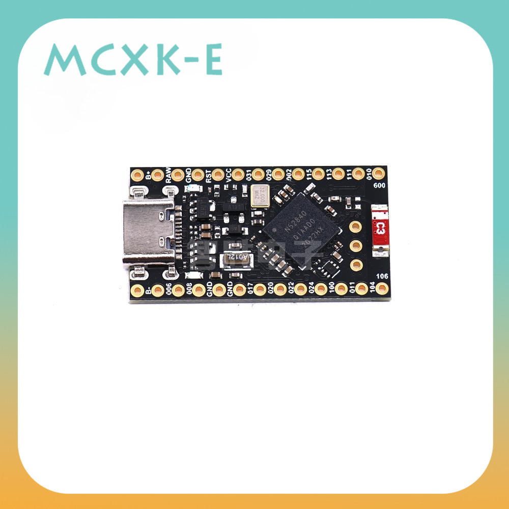 MCXK-E NRF52840 Development Board Compatible With Nice!Nano V2.0 ...