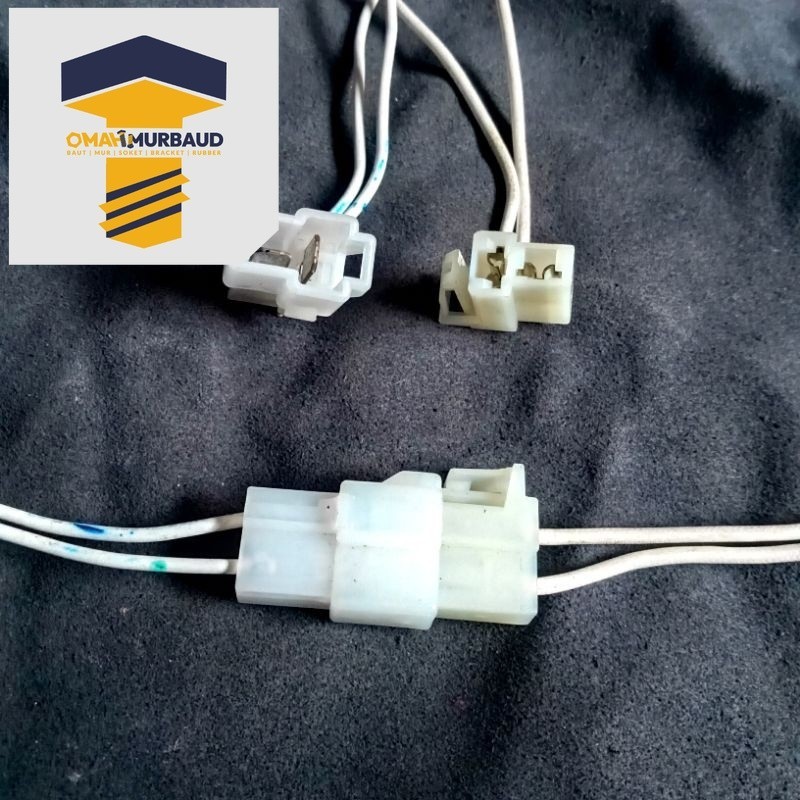 Original 2 pin connection cable socket | Shopee Philippines