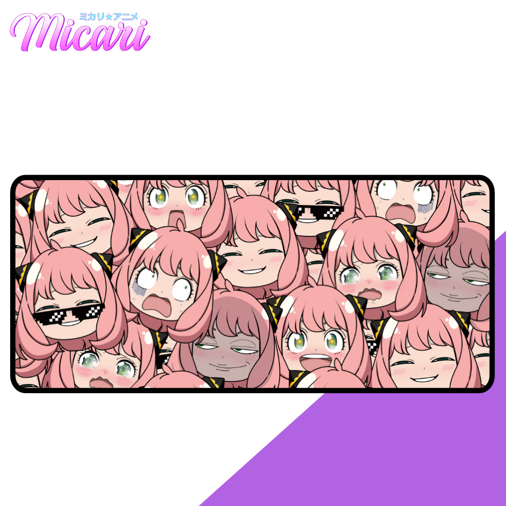 Micari Spy x Family Anya Forger Large Mouse Pad Anime Mousepad Gaming ...