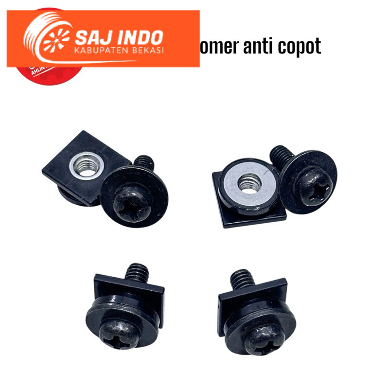 Wholesale Anti-loose number plate bolts for car motorbikes, screwdriver ...