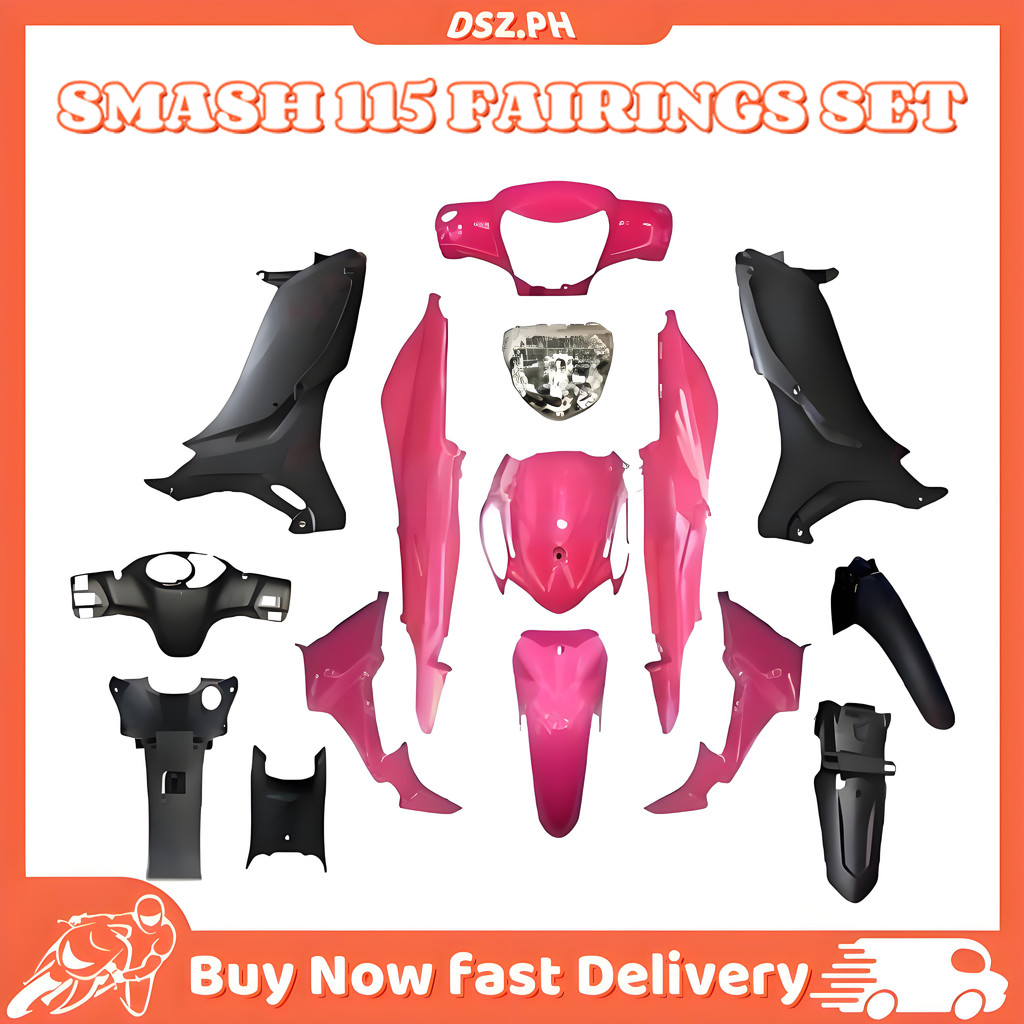 ALL FAIRINGS SET FOR SMASH 115 MOTORCYCLE BODY FRAMES | Shopee Philippines