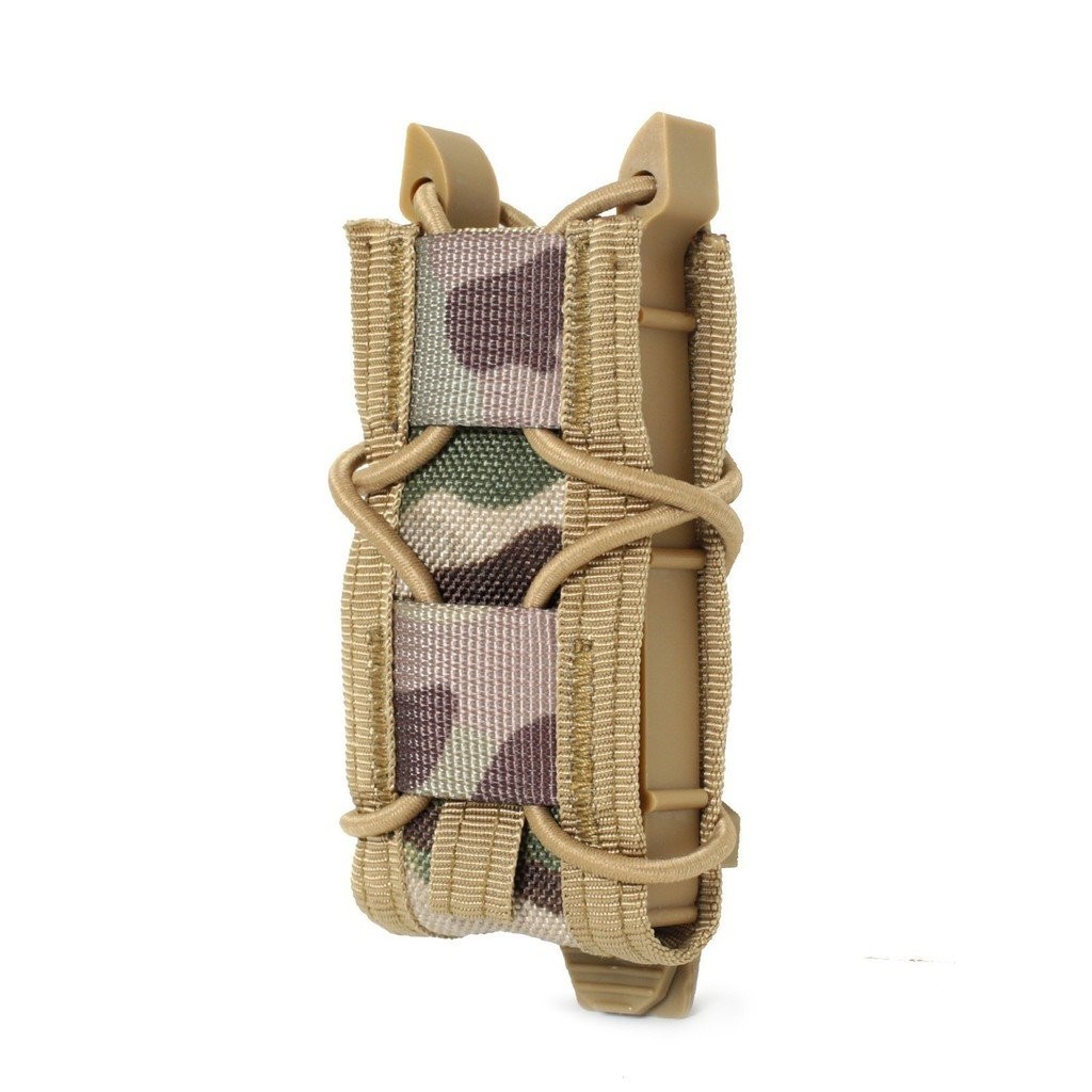 Real Person CS Tactical Pistol Single Magazine Clip 9MM Elastic Quick ...