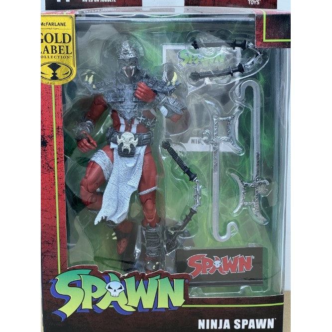 McFarlane Ninja Spawn Gold Label 7-inch Action Figure | Shopee Philippines