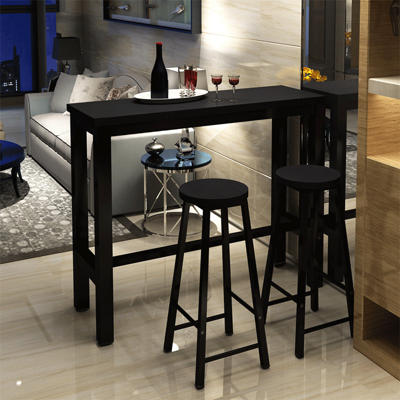 Wall-Mounted Bar Table High Stool Table Milk Tea Shop Table Home Simple ...
