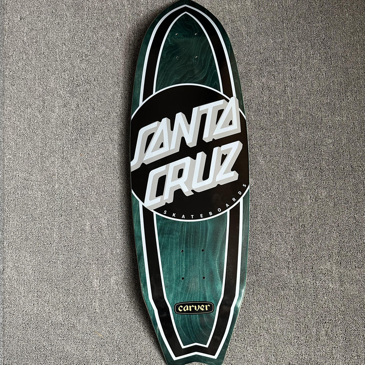 American Carver Classic Board {Blue Wave} Santa Cruz Professional Land ...