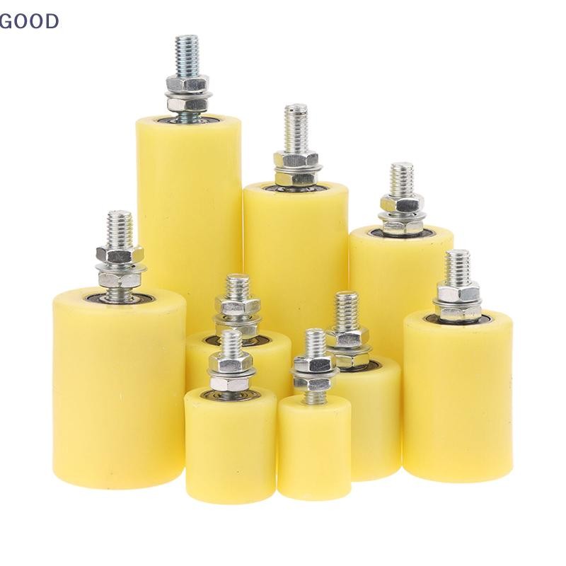 [GOOD] 1Pc Thickened Slide Gate Nylon Guide Roller Steel Roller Bearing ...