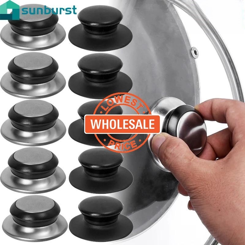 [Wholesale] Glass Pan Cover Handle - Stainless Steel Pot Lid Handle ...