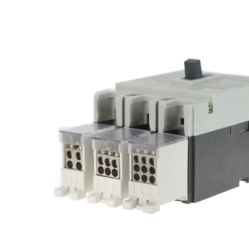 Plastic case circuit breaker junction box one-in-multiple-out terminal ...