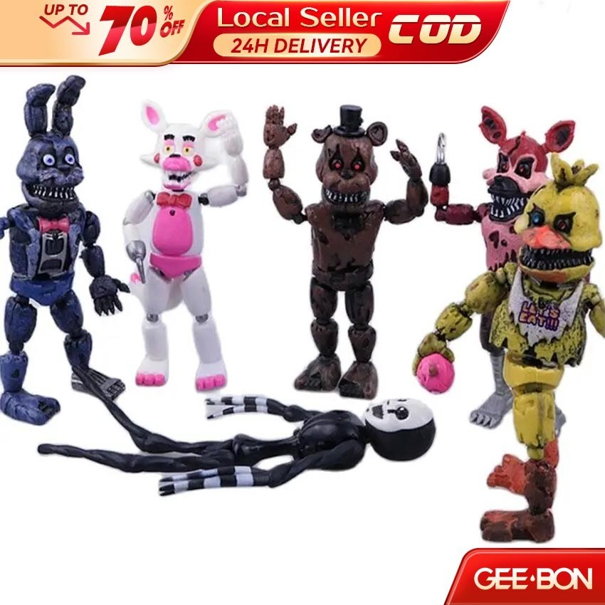 GEEBON Fnaf Toys Five Night At Freddys Collection Model Bonnie Bear ...