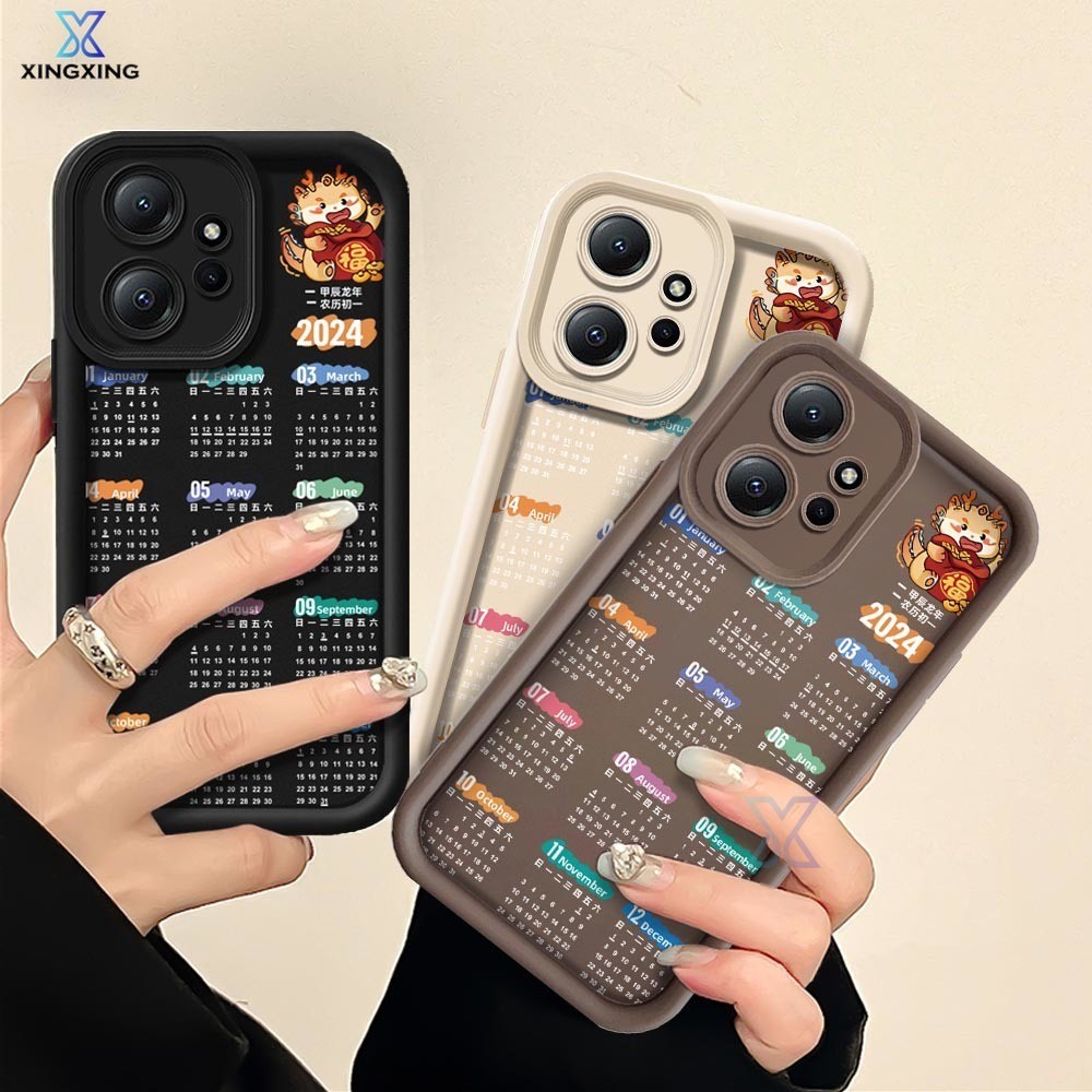 Redmi 14C 13 A3 13C 12C Note13 12 Pro 10C 9C A1 9A 11S 8 10SPro 10A Dragon Calendar Case ...