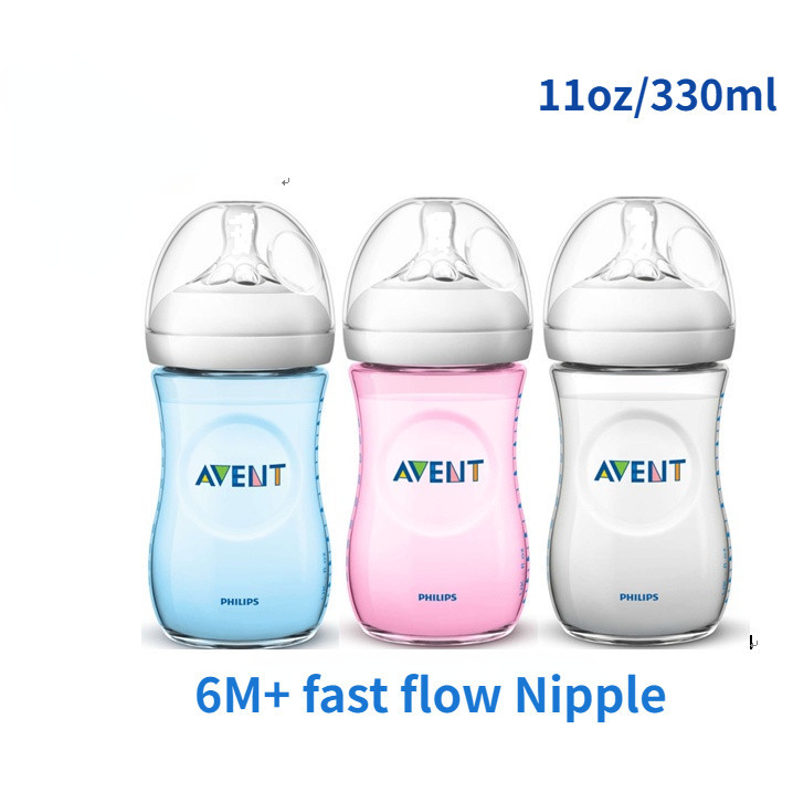 Avent Natural Baby Bottle 11oz/330ml Feed Bottle | Shopee Philippines