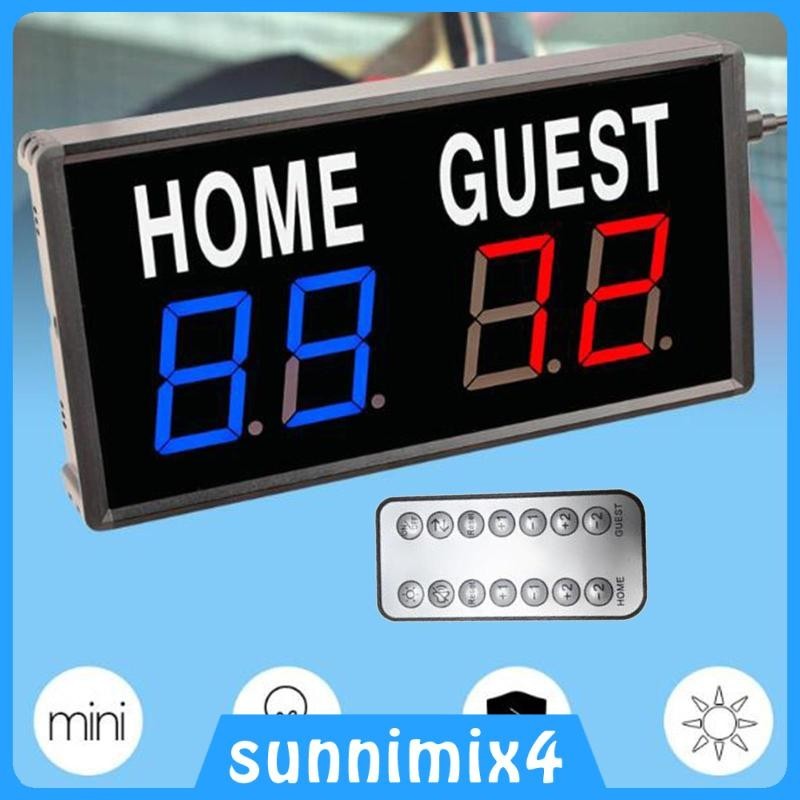 [HSports] Digital Scoreboard LED Scoring Electronic Scoreboard Tabletop ...