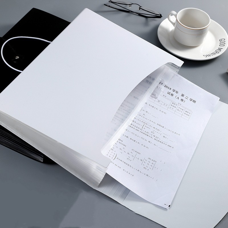 File Folder File Organizer Expanding File Folder 13Layer Test Paper ...