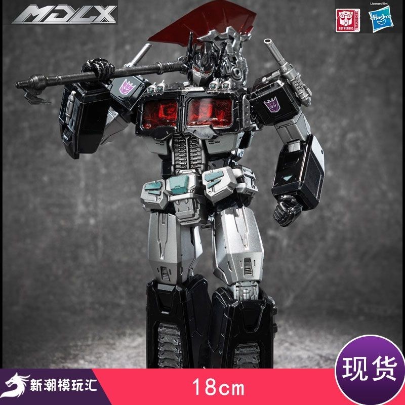 Ready Stock threezero MDLX Dark Optimus Prime Natural Disaster Alloy ...
