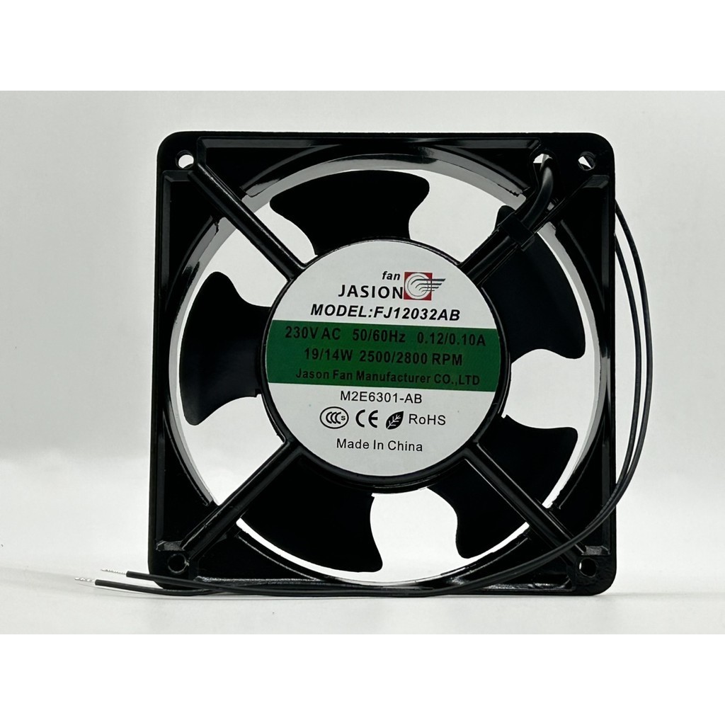 Brand New JASON FAN FJ12032AB 230V AC 19/14W Axial FAN 12038 Cooling ...