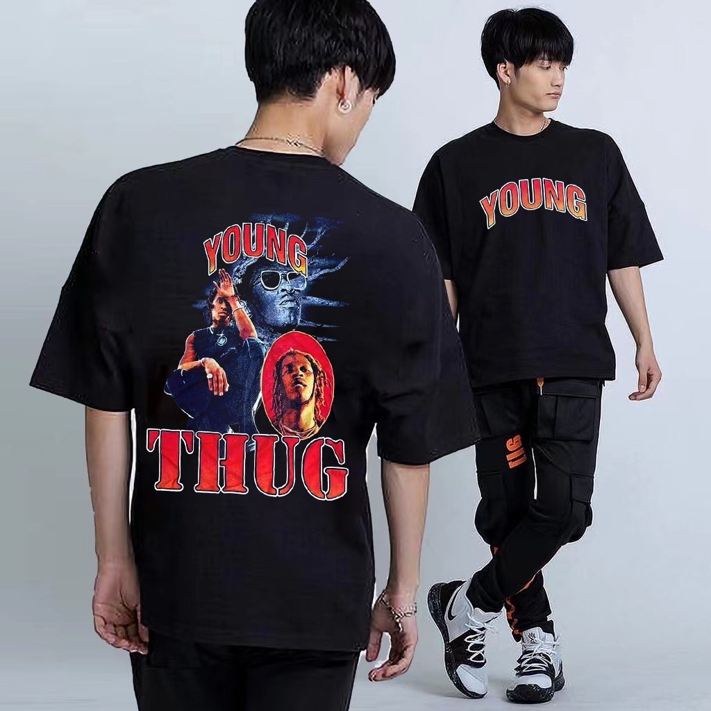 2024 SNOOP DOGG 2PAC YOUNG THUG QUAVO ANIME street style T shirt Cotton ...