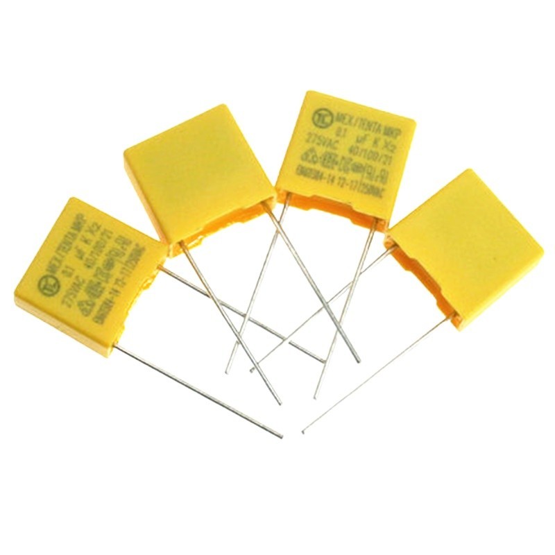 « Plug-in yellow X2 safety capacitor 275V 2.2UF 3.3UF 225K 335K pitch P ...