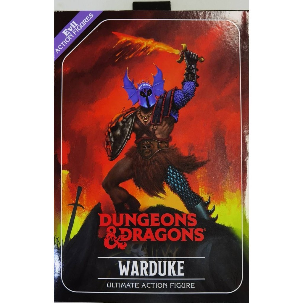 Genuine NECA 52271 Dungeons And Dragons D&D War Duke Warduke Action ...
