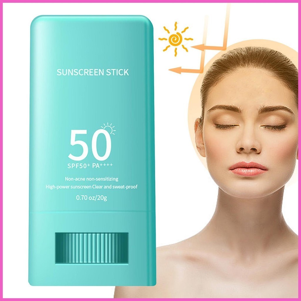 Face Sunscreen Stick Sunscreen Face Sun Block Stick Portable SPF 50 ...