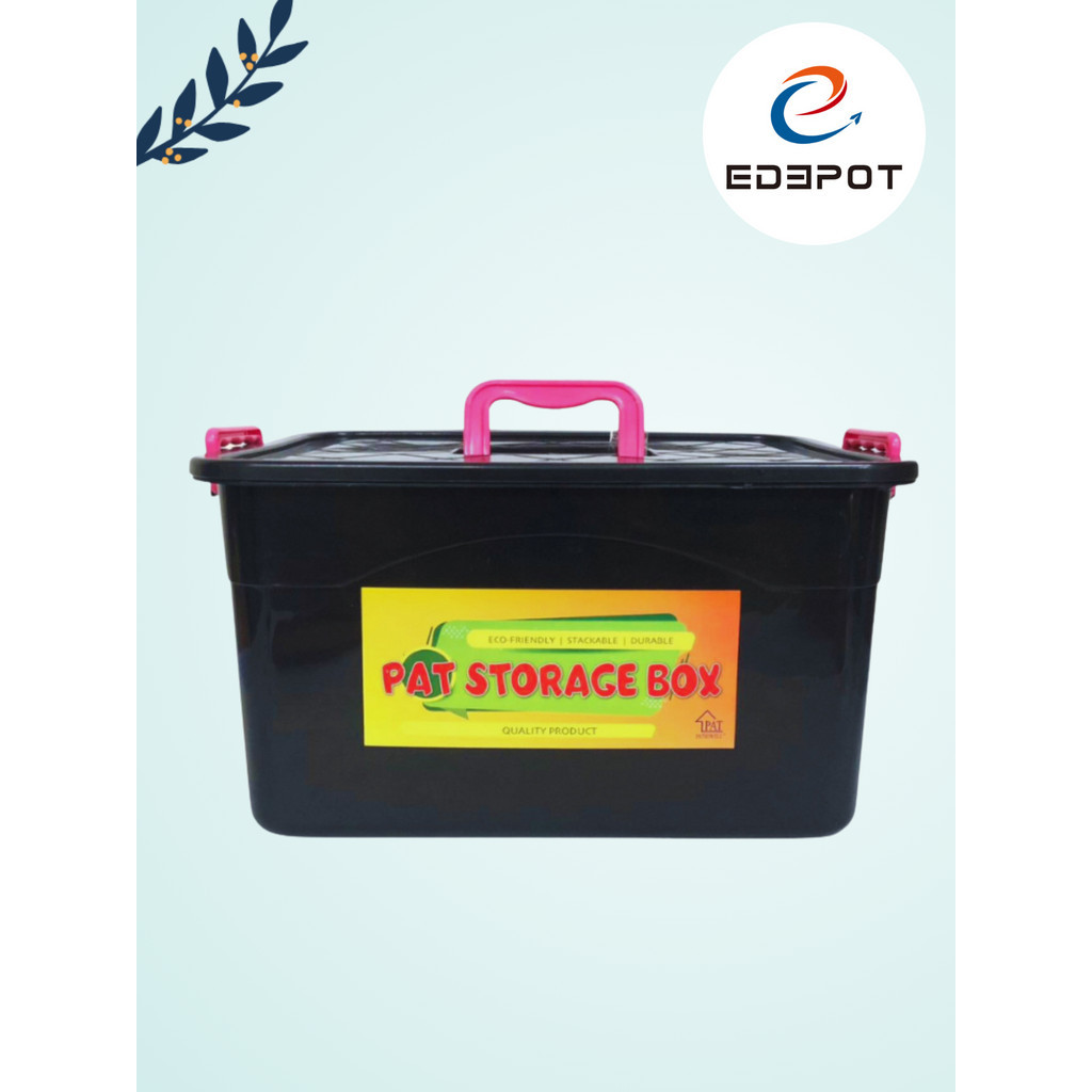 Edepot Storage Box Black Color Organizer Tray Cute Minimal Decoration ...