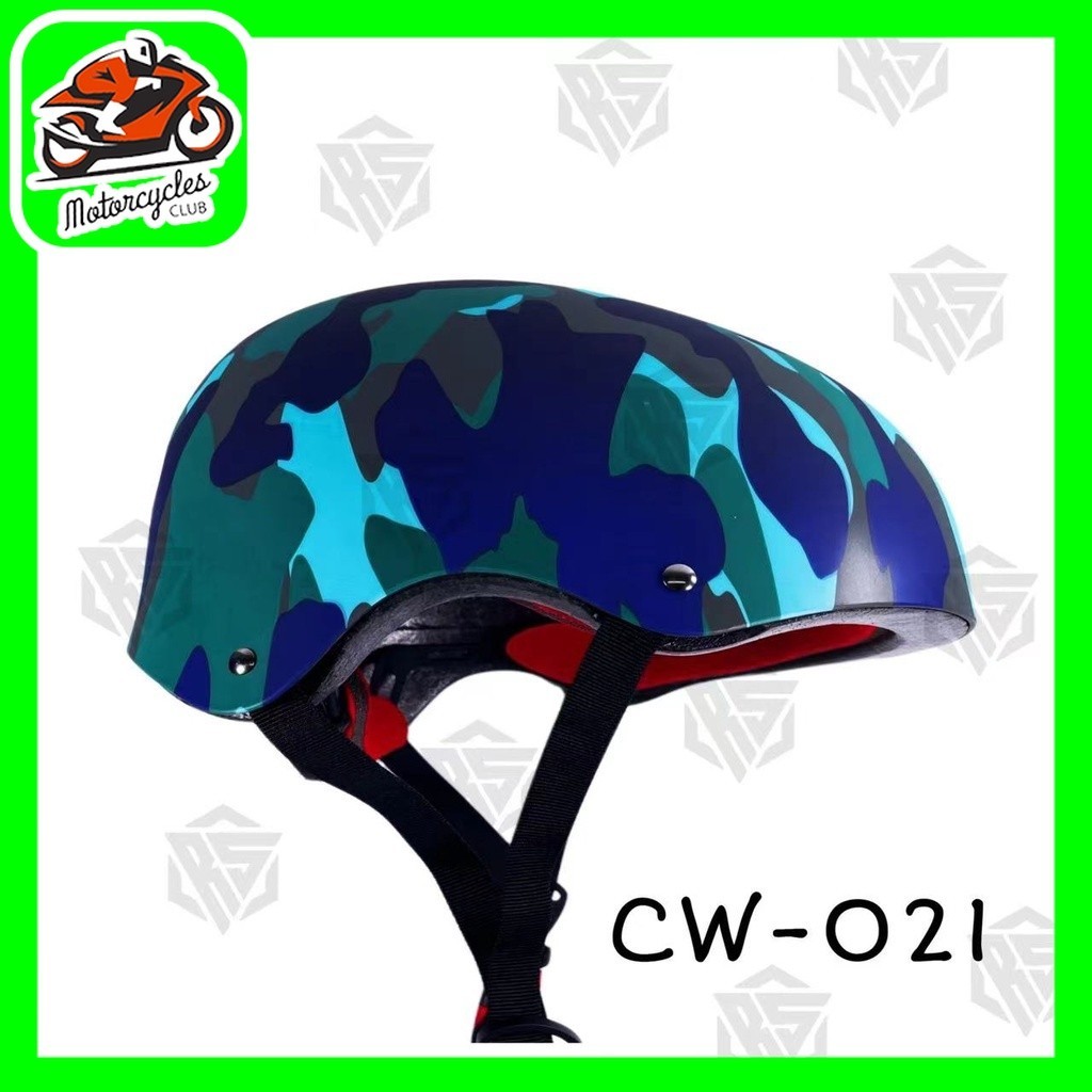 MOTORCYCLE BIKE HELMO NUTSHELL HELMET CW ADJUSTABLE [HURRICANE SPEED ...