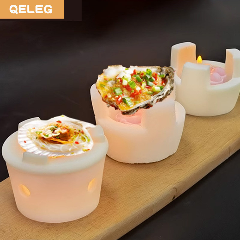 QELEG Salt carving furnace mold Hotel salt baked oyster pendulum pan ...