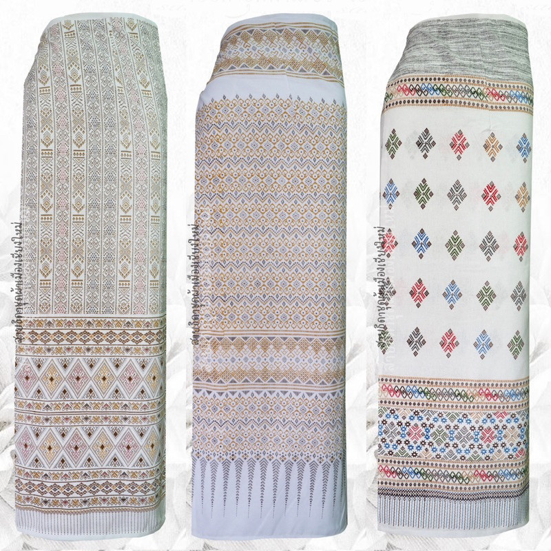 White Printed Sarong Fabric | Shopee Philippines