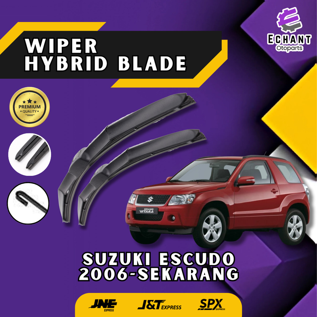 Suzuki Escudo Car Wiper 2006 - Now Hybrid Blade Wiper Model 1 Set (2Pcs ...