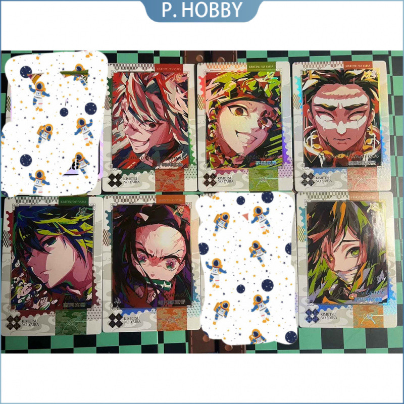 Funny Demon Slayer Third Bomb Color Painting Card Sanbu | Shopee ...