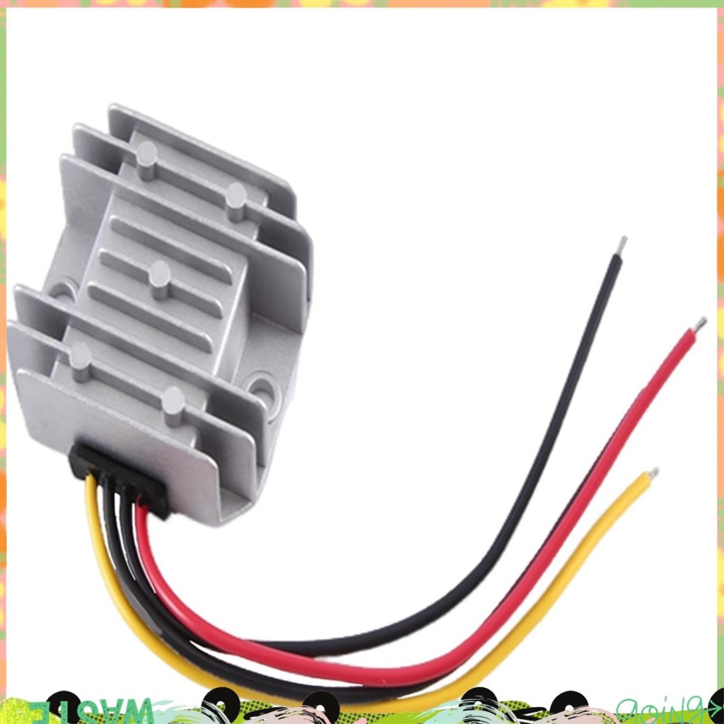 ffefhrudh 12V-24V to 6V 10A 60W DC Converter Stabilizer Step-Down Transformer Booster Regulator ...