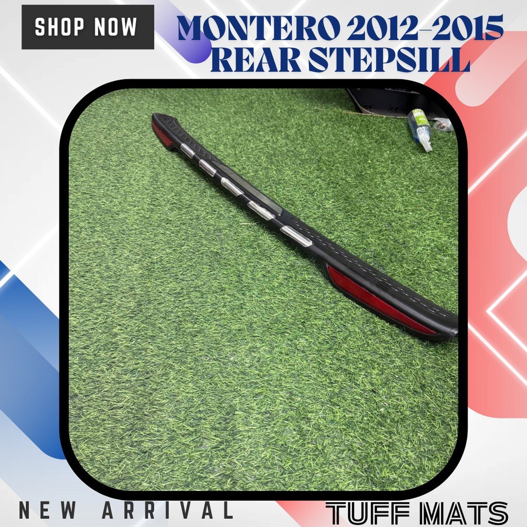Mitsubishi montero 2012-2015 rear stepsill protection | Shopee Philippines