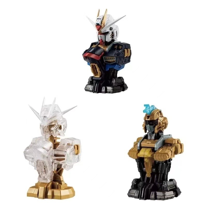 Bandai Gashapon STRIKE FREEDOM GUNDAM BUST 4 GUNDAM Luminous BUST ZGMF ...