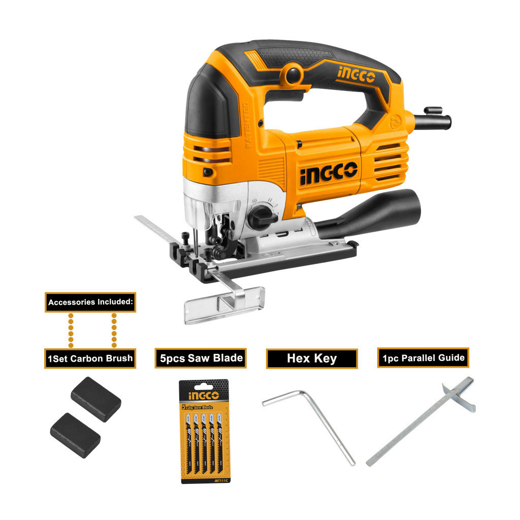 INGCO Jig Saw 800W w/ 5 pcs Free Blade Jigsaw ING-PT OSOS | Shopee ...