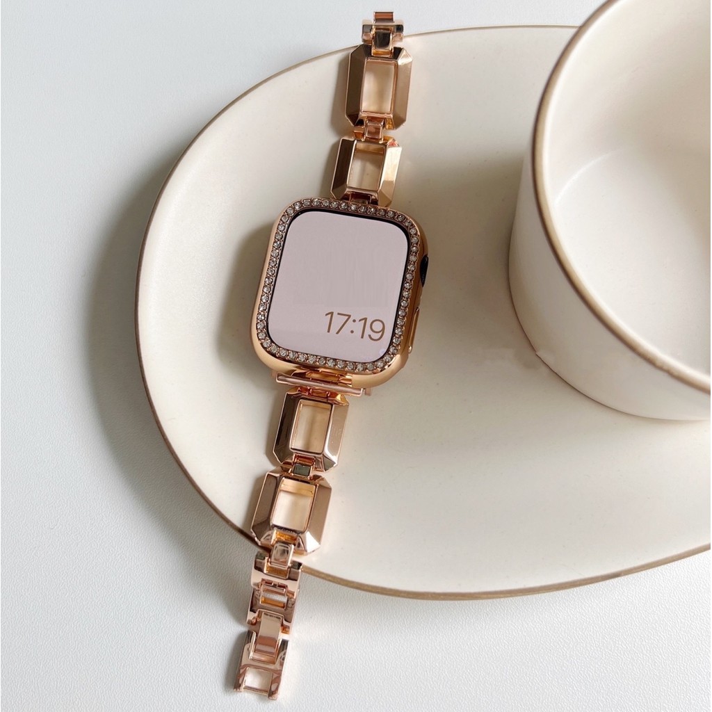 Elegant Square Design Strap Compatible For I watch Strap Series10 9 8 7 ...